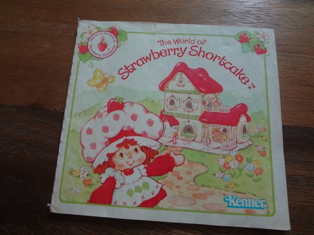 Strawberry Shortcake the World of Strawberry Shortcake Booklet - Etsy
