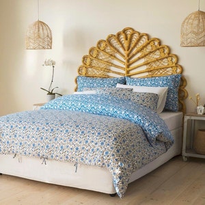 Beautiful Block Printed Quilt/duvet/doona Cover Set Double - Etsy