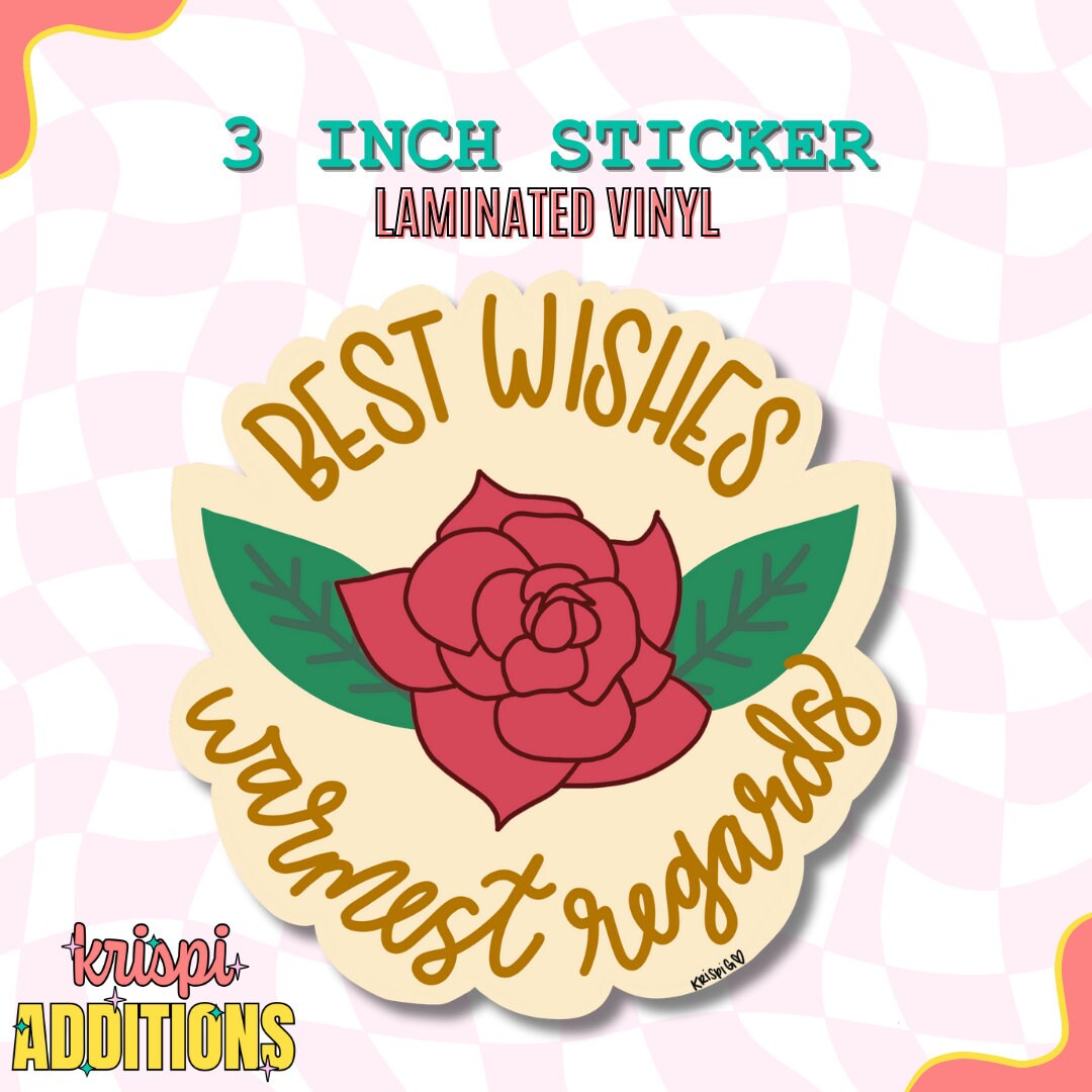 Best Wishes Warmest Regards Sticker David Rose Sticker Funny Schitt's ...