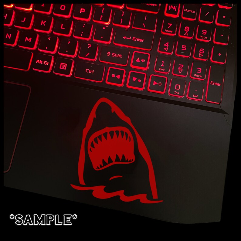 Shark Jaws Shark Teeth Vinyl Decal Sticker - Etsy