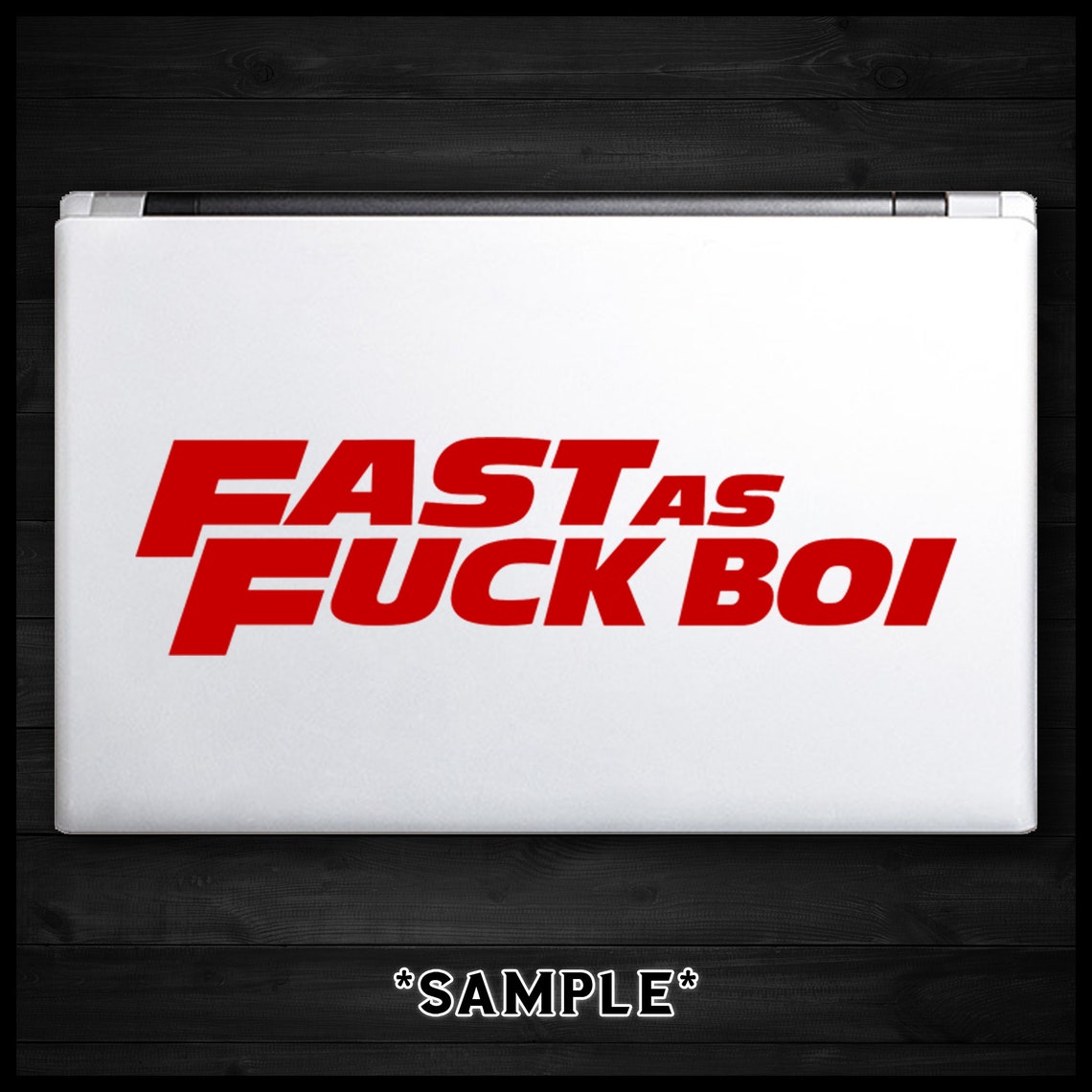 Fast as F Boi, Funny Tiktok Meme, Car Vinyl Decal Sticker - Etsy