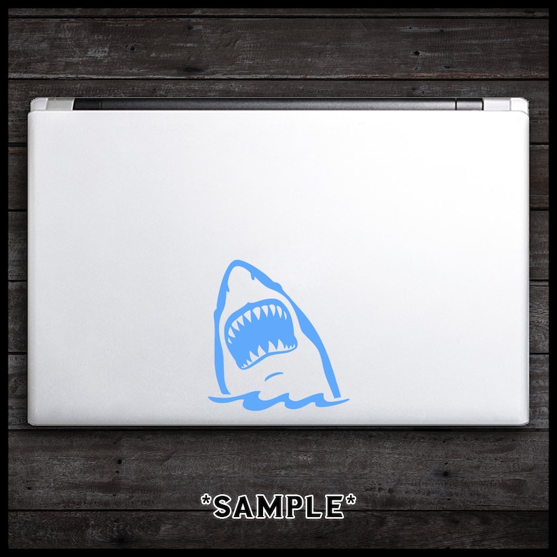 Shark Jaws Shark Teeth Vinyl Decal Sticker - Etsy