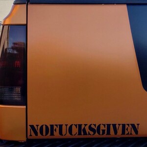 No F's Given, Custom Vinyl Decal Sticker for Car, Truck, Laptop - Etsy