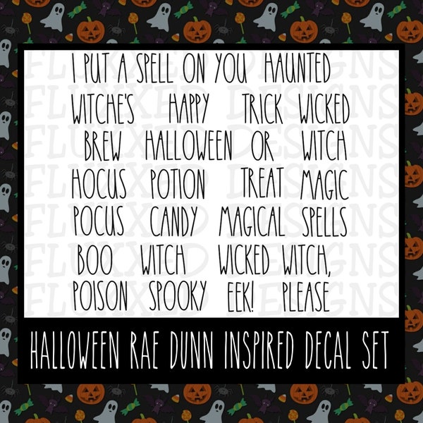 Rae Dunn Decals - Etsy