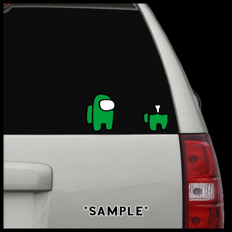 Among Us Inspired, Impostor, Crewmate, Gamer, Vinyl Decal Set - Etsy