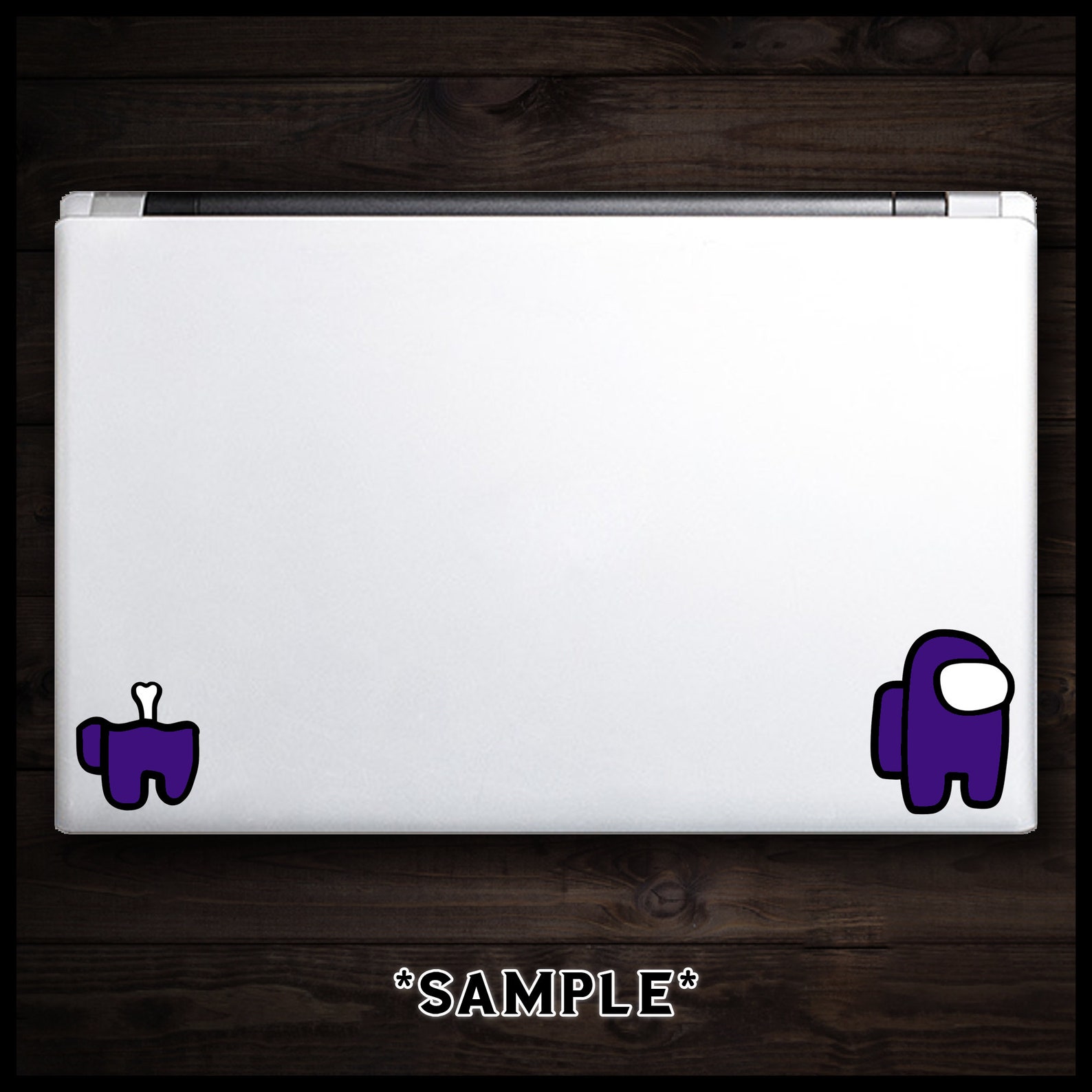 Among Us Inspired Impostor Crewmate Gamer Vinyl Decal Set Etsy