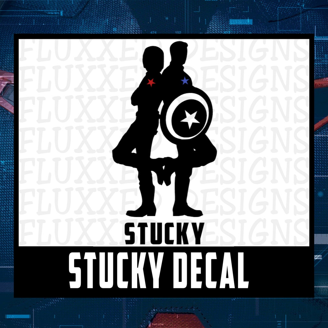 Stucky Back to Back, Vinyl Decal Sticker - Etsy