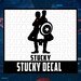 Stucky Back to Back, Vinyl Decal Sticker - Etsy