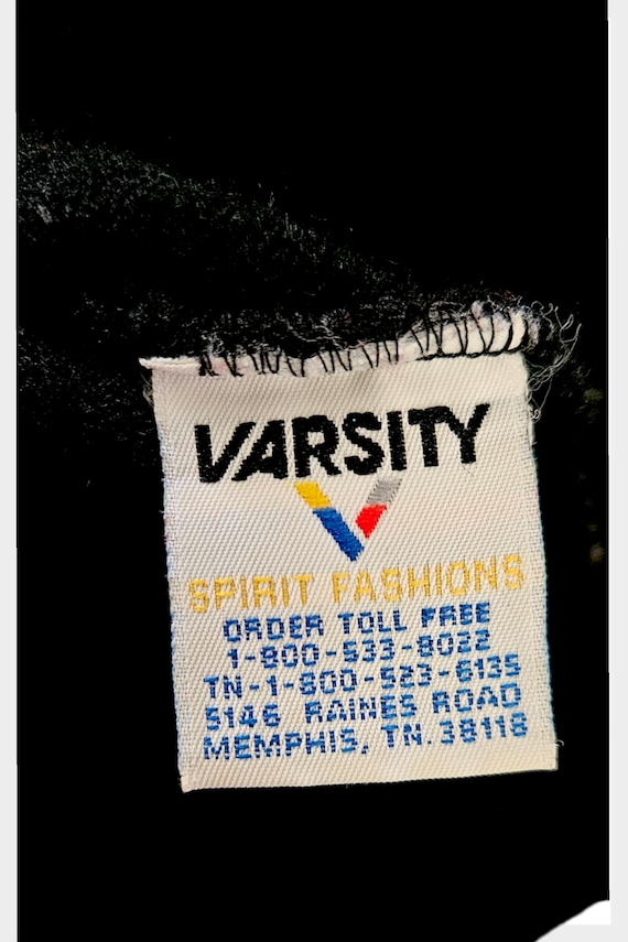 1970s / 80s Varsity Cheerleader knit sweater | 80s ac… - Gem