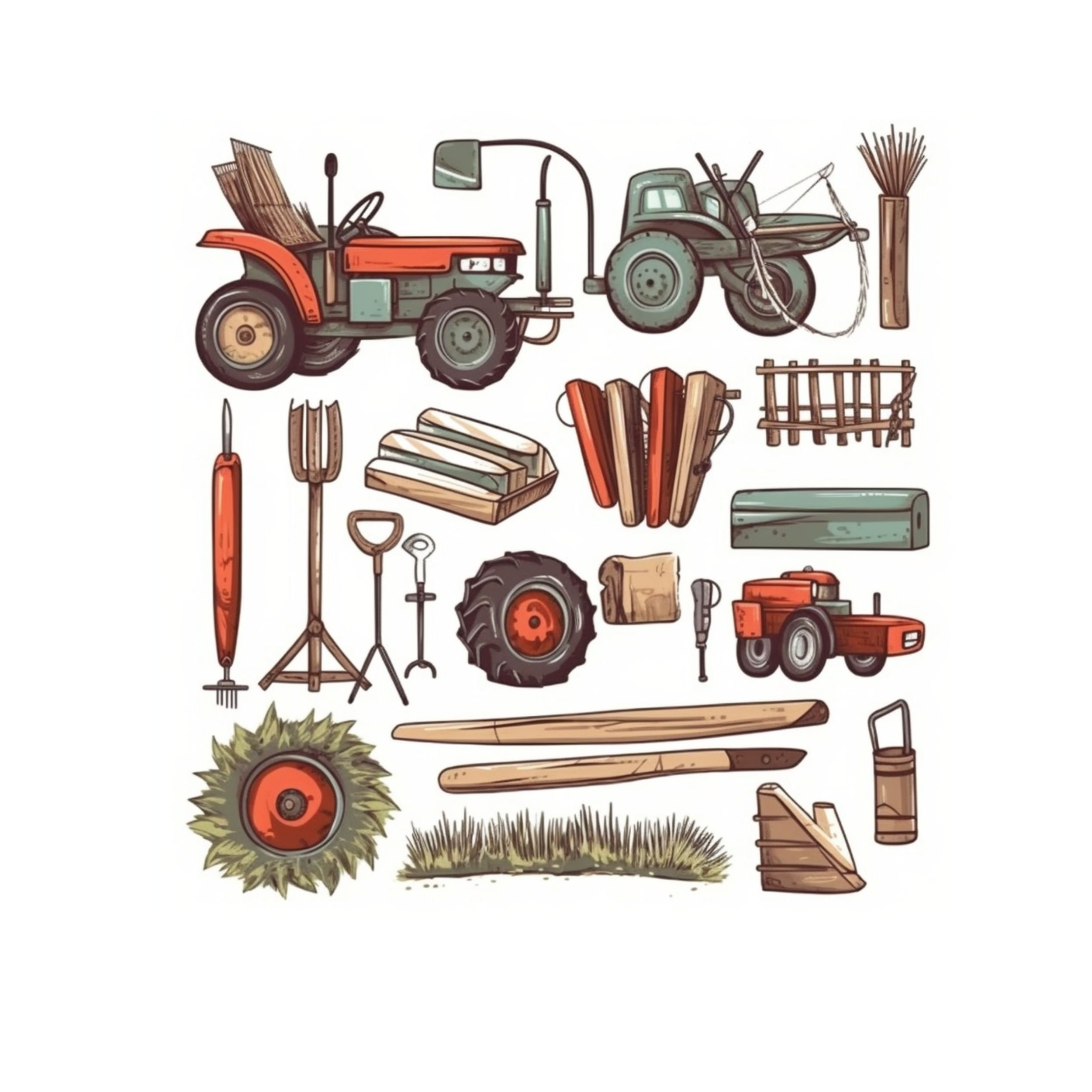 Farmyard Diorama Kit DIY Diorama Farm Animals Cow Chicken Horse Goat - Etsy