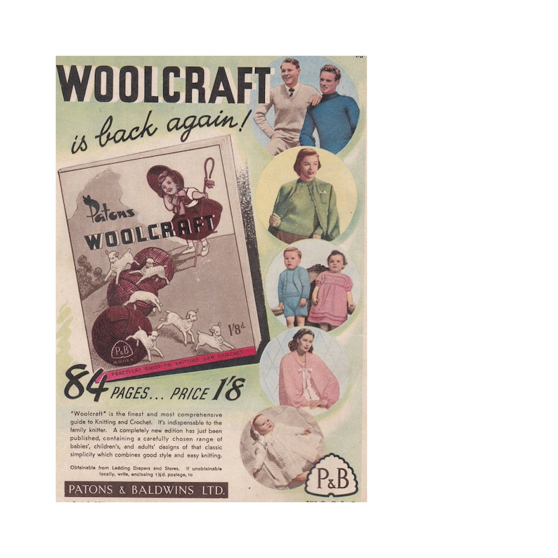 Authentic 1950's Australian Women's Weekly Vintage Advertising Posters ...