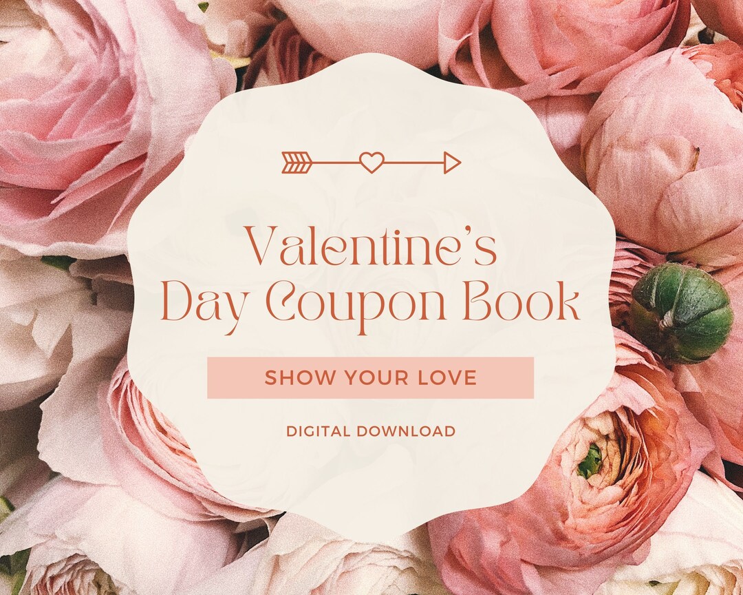 Spread the Love: Printable Valentines Day Coupon Book, Quick and Easy ...