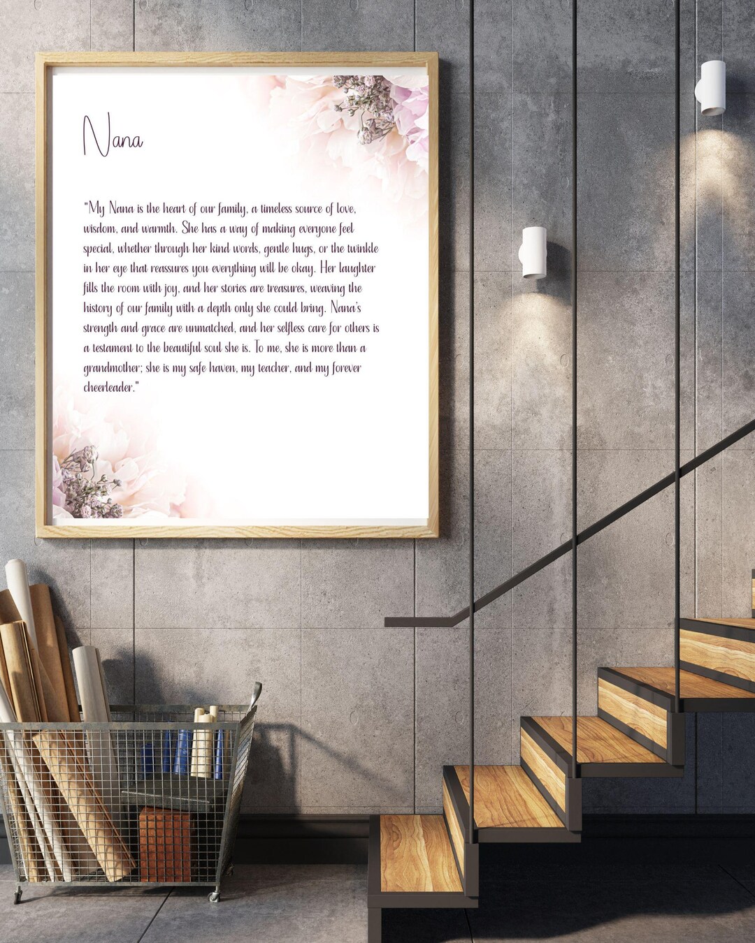 Nana A4 Art Wallart Poster to Print and Hang - Etsy