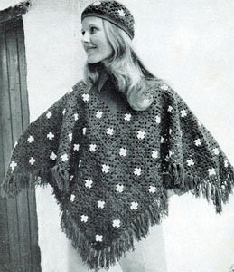 Retro Crochet Patterns: Vintage-inspired Shawls, Ponchos, Dresses, and ...