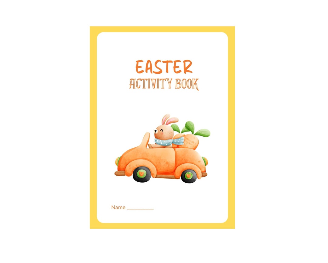 Easter Fun Activity Book for Kids Coloring, I Spy, Games & More ...