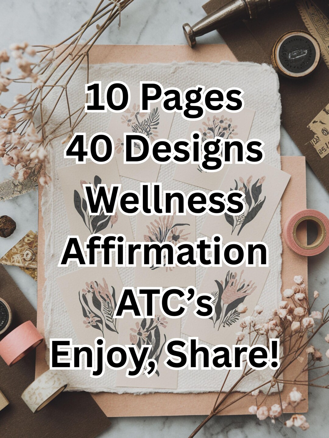 Printable Affirmation Cards: Inner Light Series for Journaling (digital ...