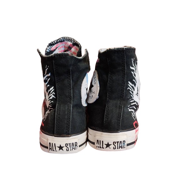 Converse Chuck Taylor high sneakers Blondie punk rock… - Gem