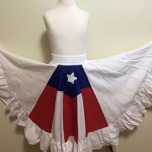Girls Puerto Rico Plena Skirt - Etsy