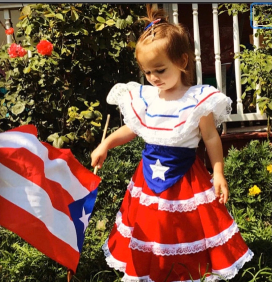 Child/baby Bomba Y Plena (puerto Rico) Matching Set (3 Piece) - Etsy