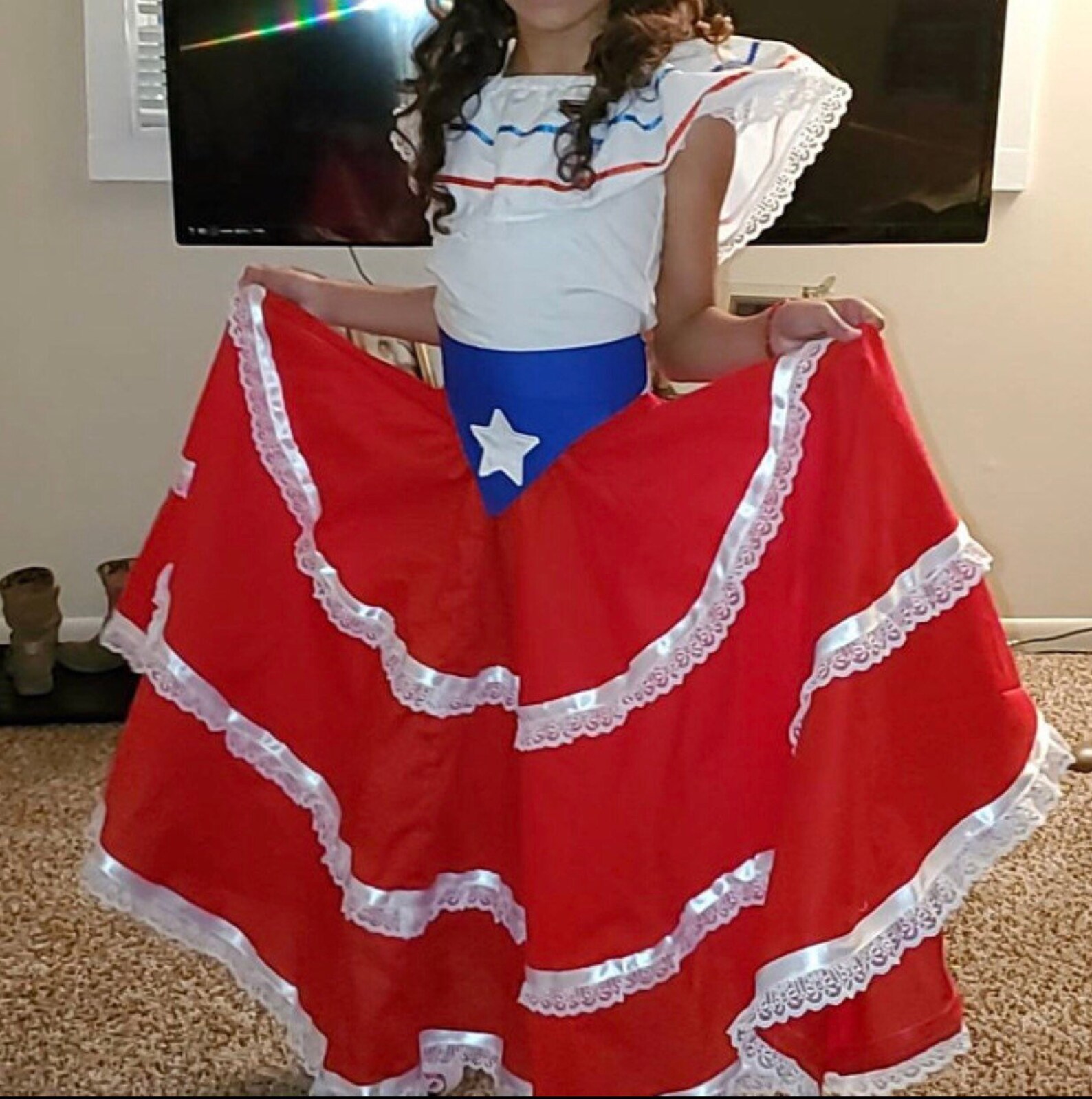 Child/baby Bomba Y Plena (puerto Rico) Matching Set (3 Piece) - Etsy
