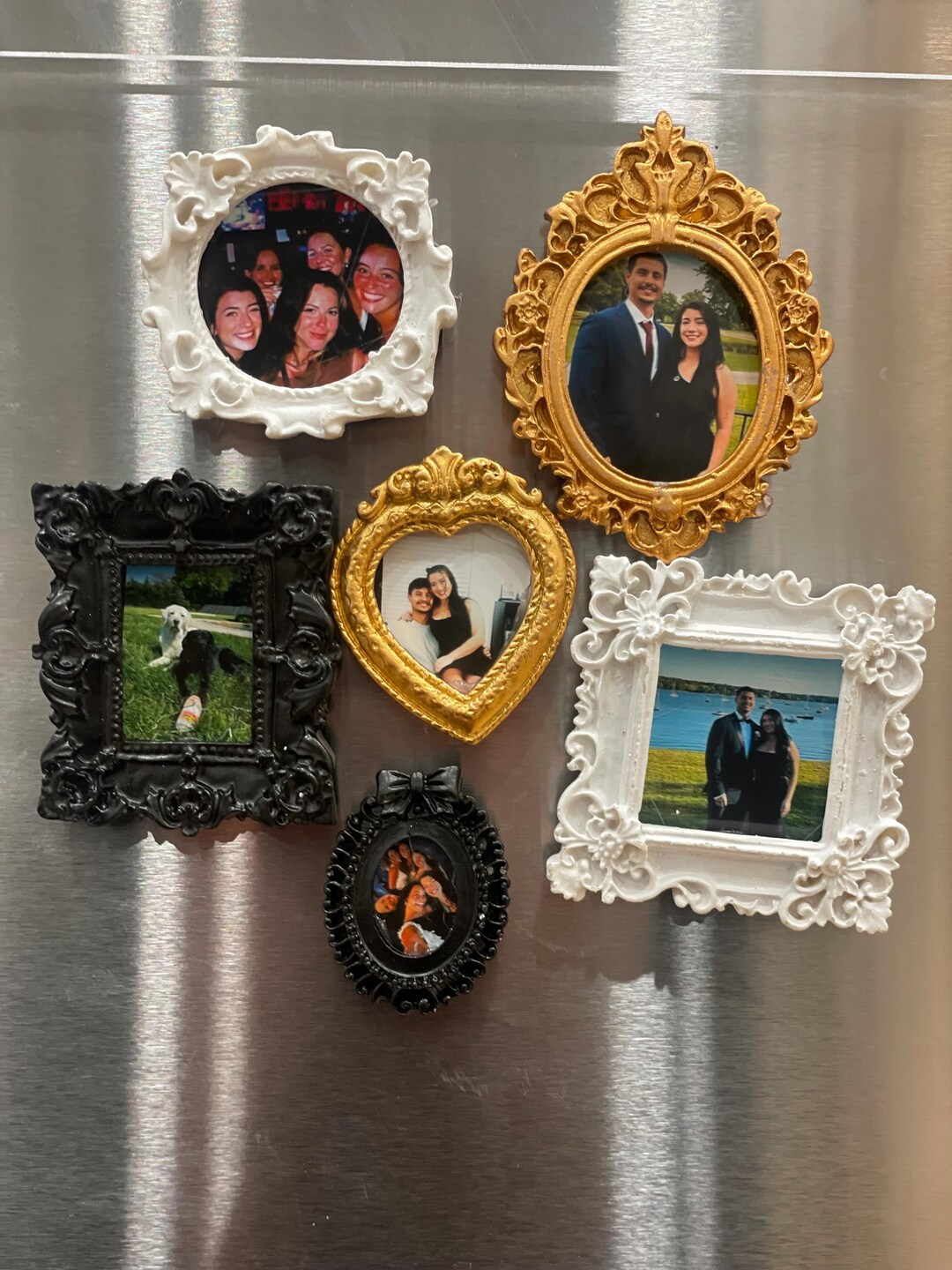 Custom Photo Frame Fridge Magnet - Etsy