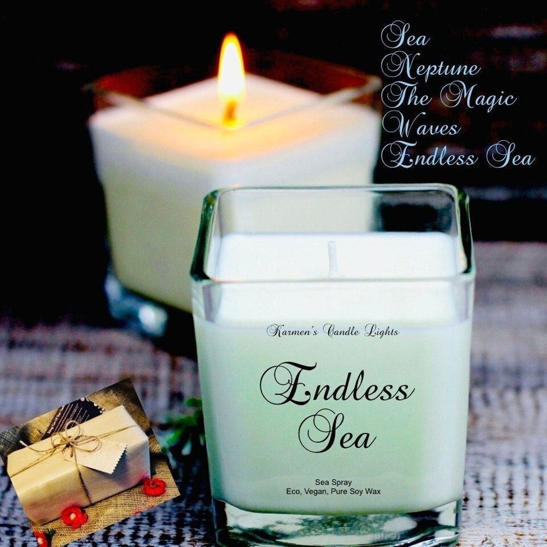 Endless Sea Candle, the Beach Candles, Coastal Candle, Soy Wax Candles ...