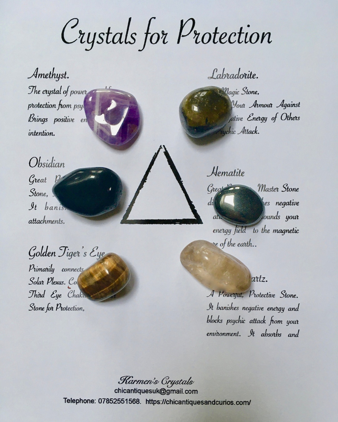 Crystals for Protection. Protection Crystals. Master Stones for ...