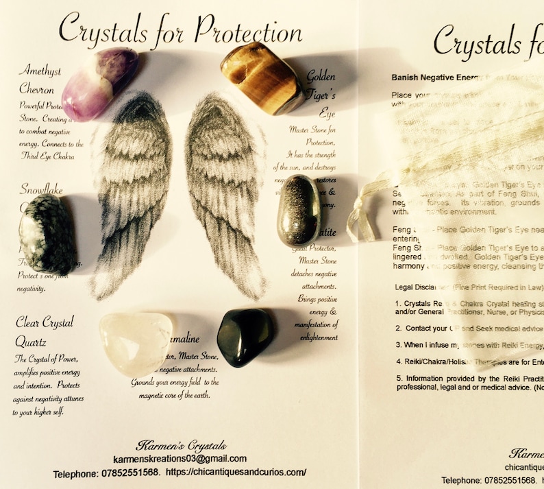 Crystals for Protection. Protection Crystals. Master Stones - Etsy