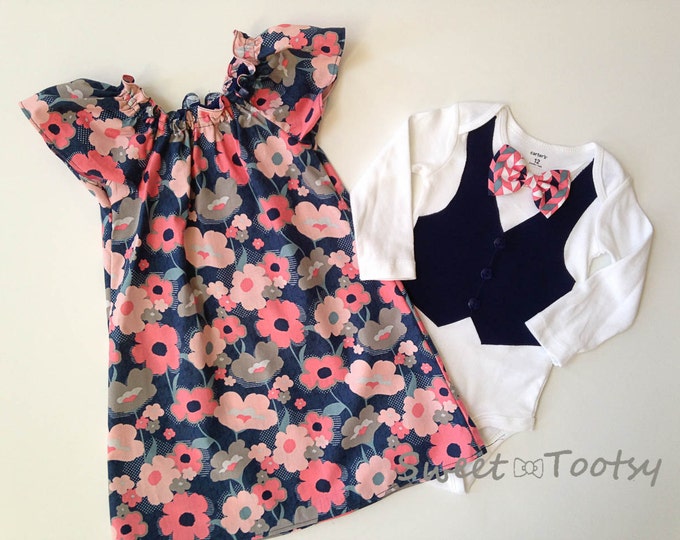 Sibling Outfits for Spring, Sibling Easter Outfits, Easter Twins ...