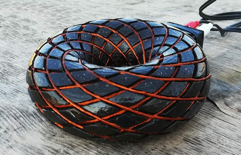 Orgone Scalar/Torsion Fields Generator Abha Rodin Vortex Coil | Etsy