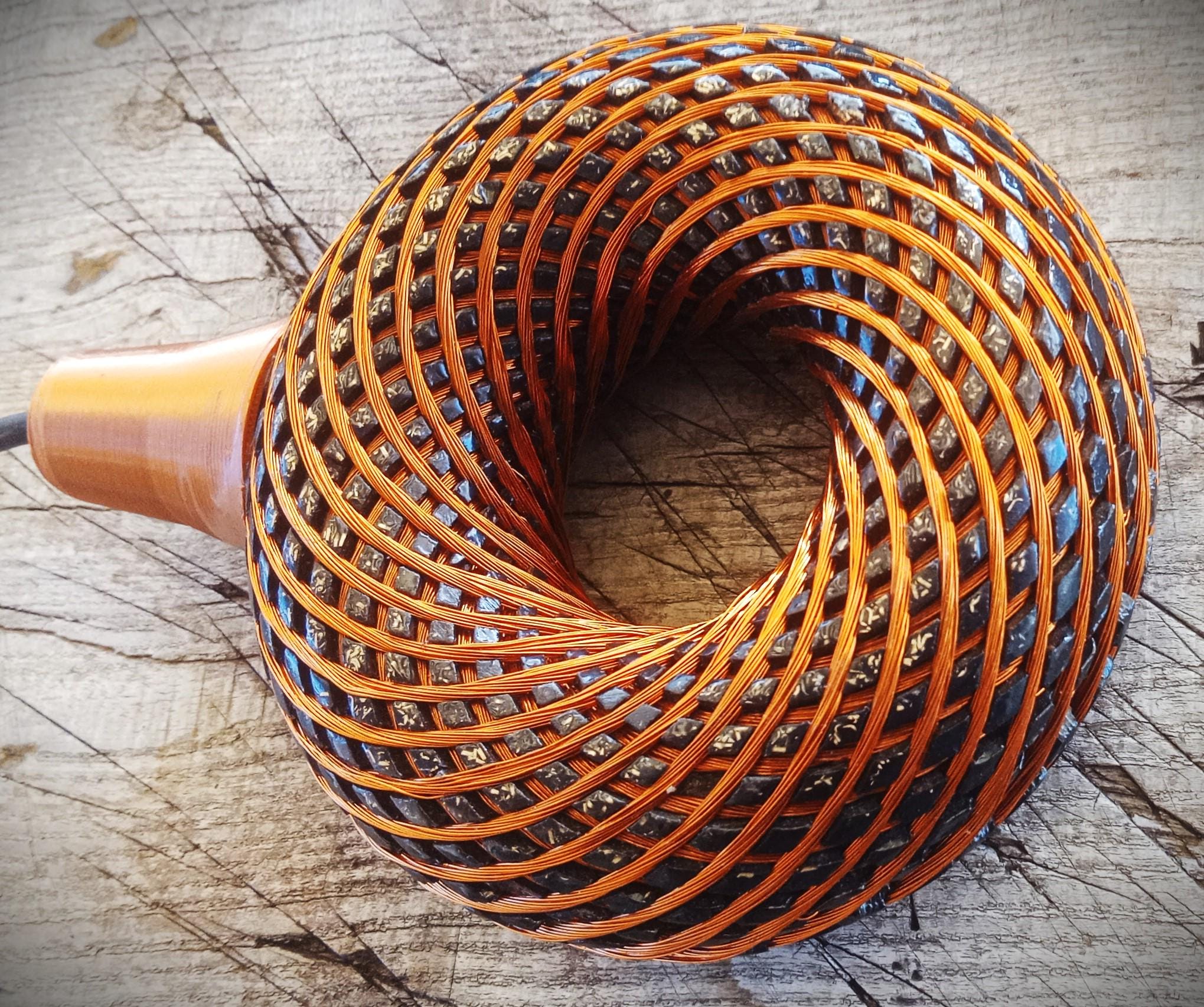 PEMF Scalar Generator Rodin Vortex Coil 24 Turns - Etsy
