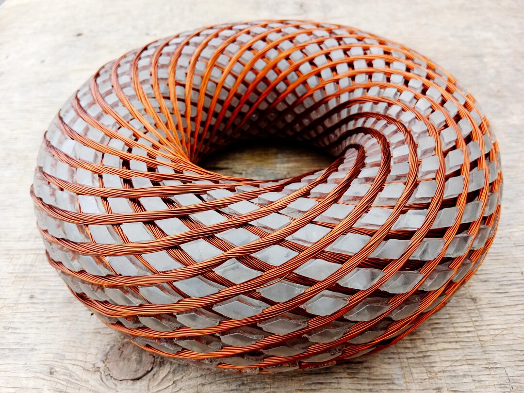 Orgone Scalar/torsion Fields Generator Quartz Rodin Coil 24 Turns 26 Cm ...
