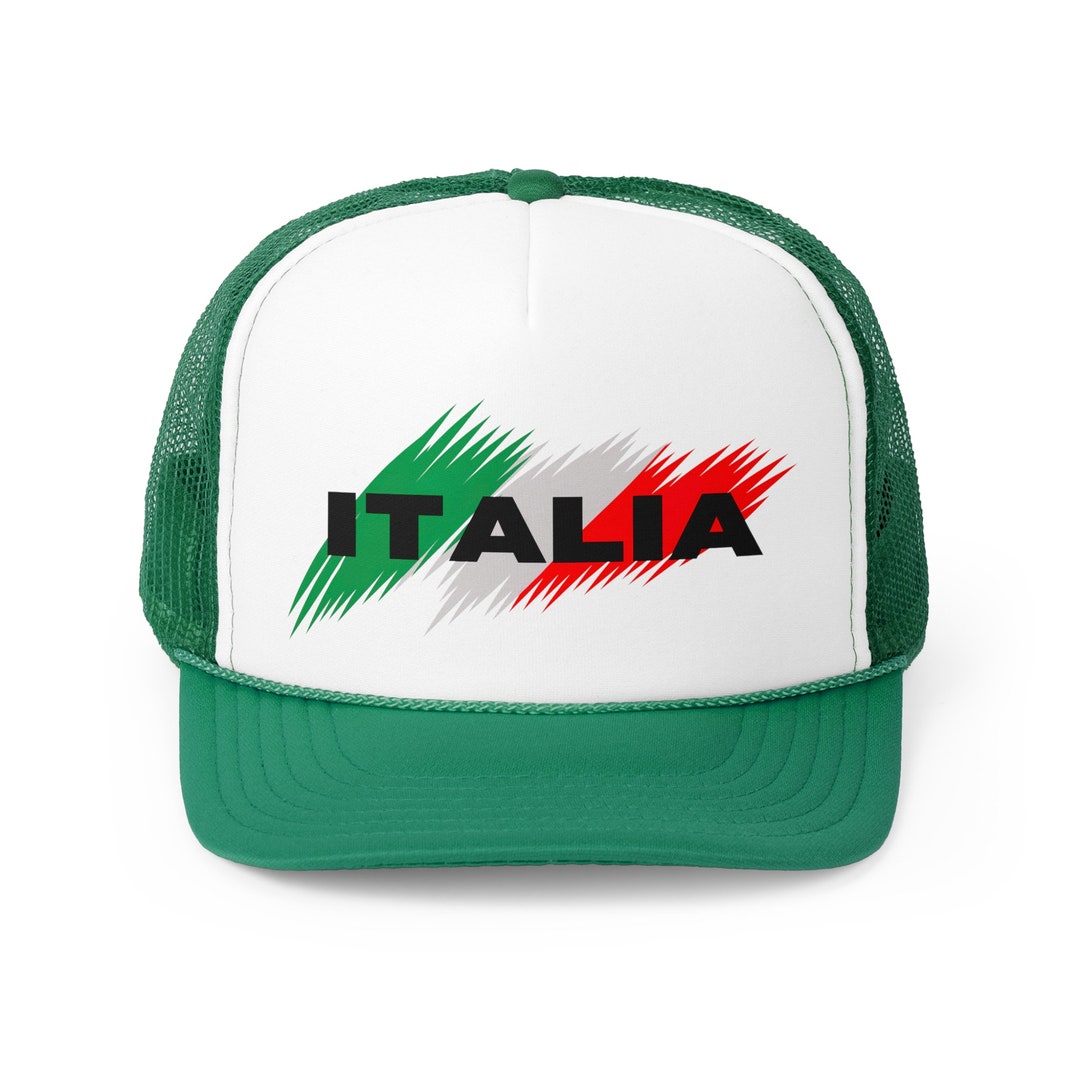 Italia Trucker Hat, Italy Trucker Hat, Italia Unisex Trucker Hat ...