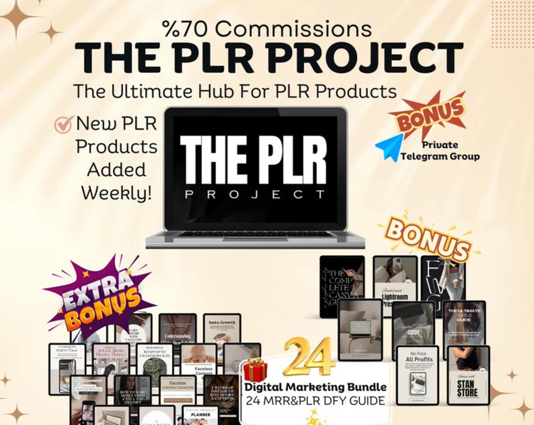 The PLR Project - Etsy