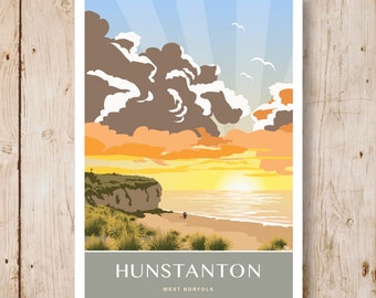 Hunstanton Poster - Etsy