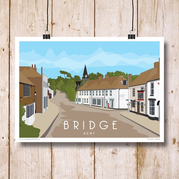 Kent Poster - Etsy UK