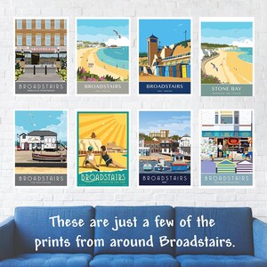 Broadstairs Sunrise Poster, Print. A4, A3, A2, A1. Other Sizes Now ...