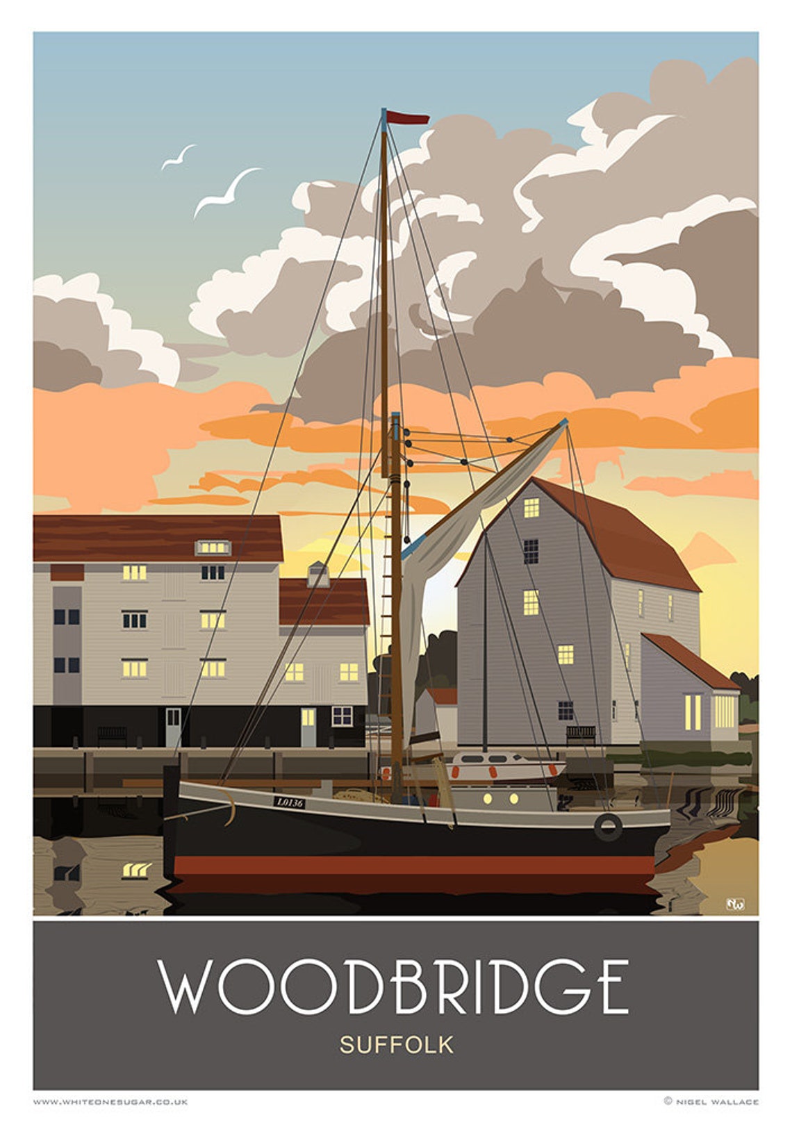 Woodbridge Tide Mill, Suffolk. A4, A3, A2, A1 Daytime Version Available ...