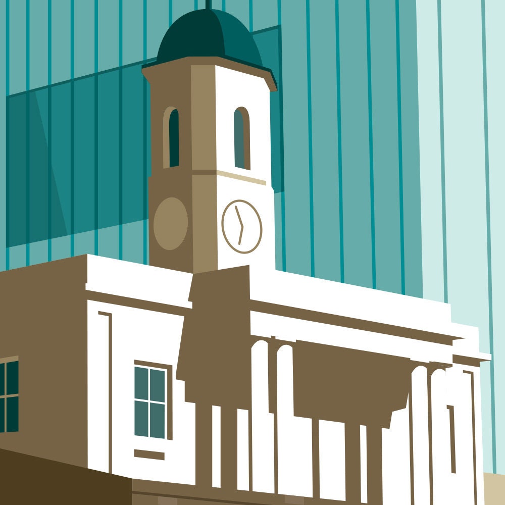 Margate. Retro Seaside Poster Margate Turner Contemporary, One of the ...