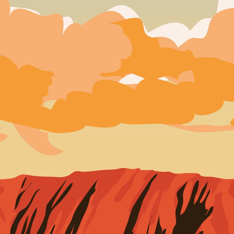 Uluru or Ayers Rock, Uluru-kata Tjuta National Park, Northern Territory ...