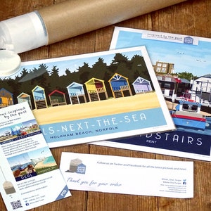 MUDEFORD Quay, Ferry & Black House, Hengistbury Head, Christchurch. A4 ...