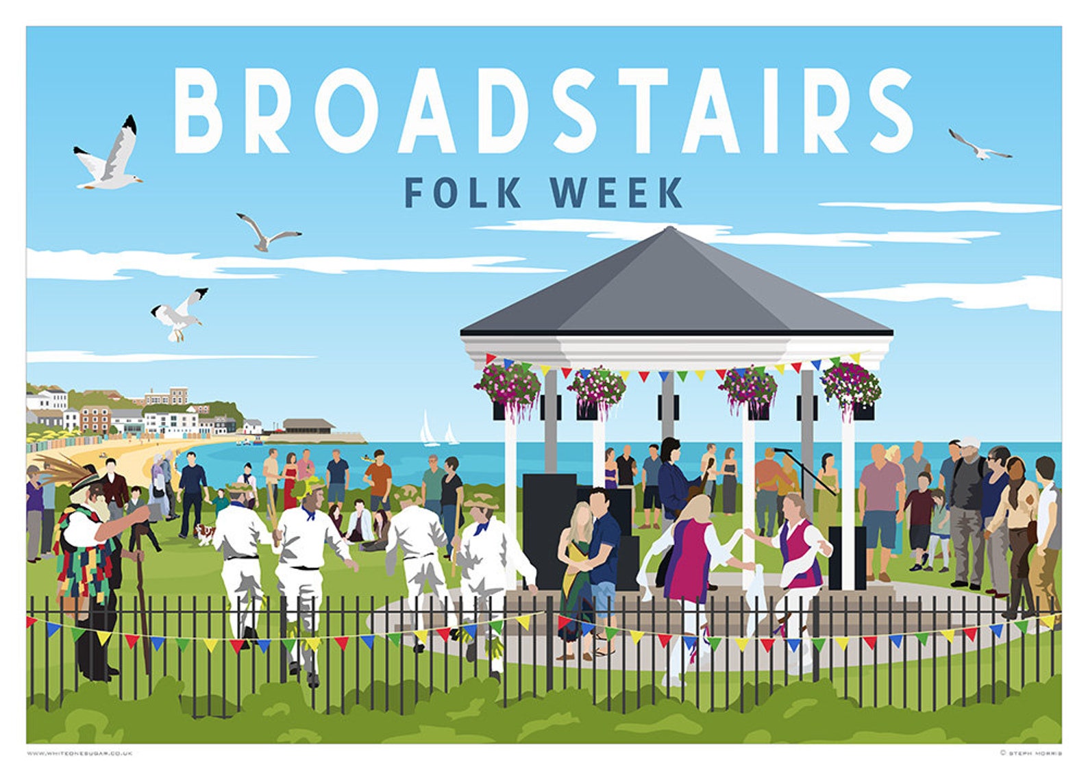 Broadstairs Folk Week. Fun and Music for All the Family. A4, A3, A2. A1 ...