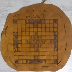 Hnefatafl Leather Game Pouch - Made to Order - Etsy
