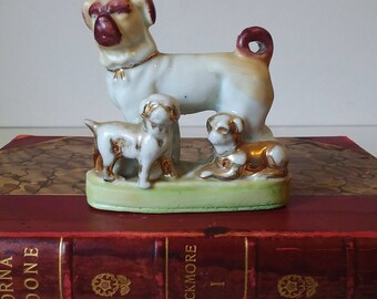 Antique dog figurine | Etsy