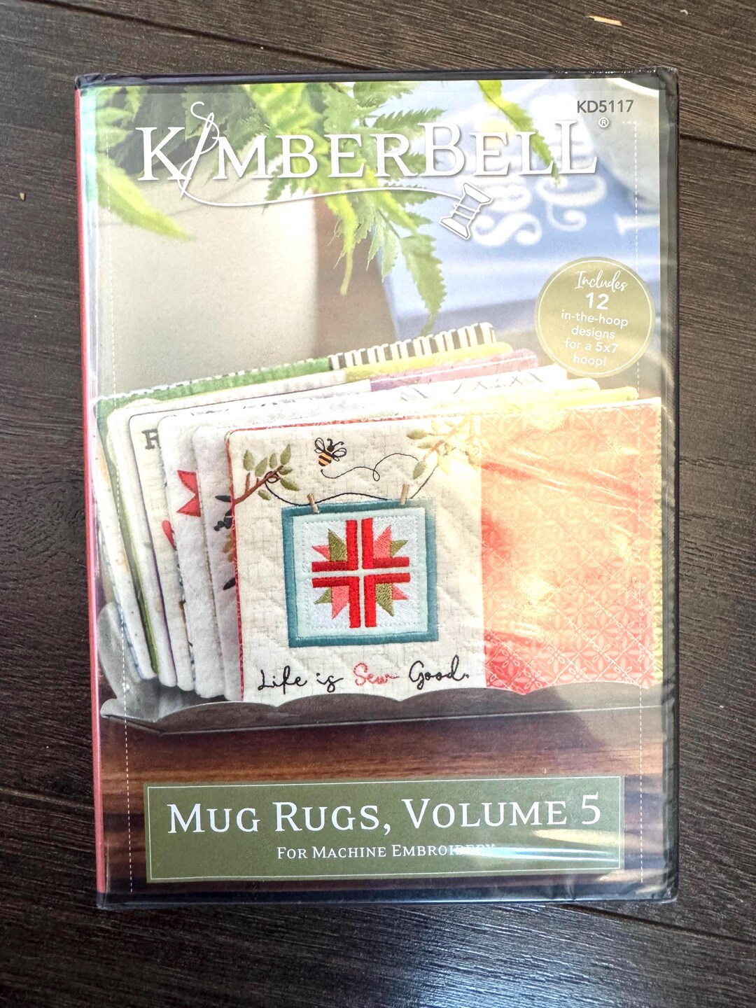 Kimberbell Machine Embroidery Cds - Nativity Bench Pillow, Mug Rugs Vol ...