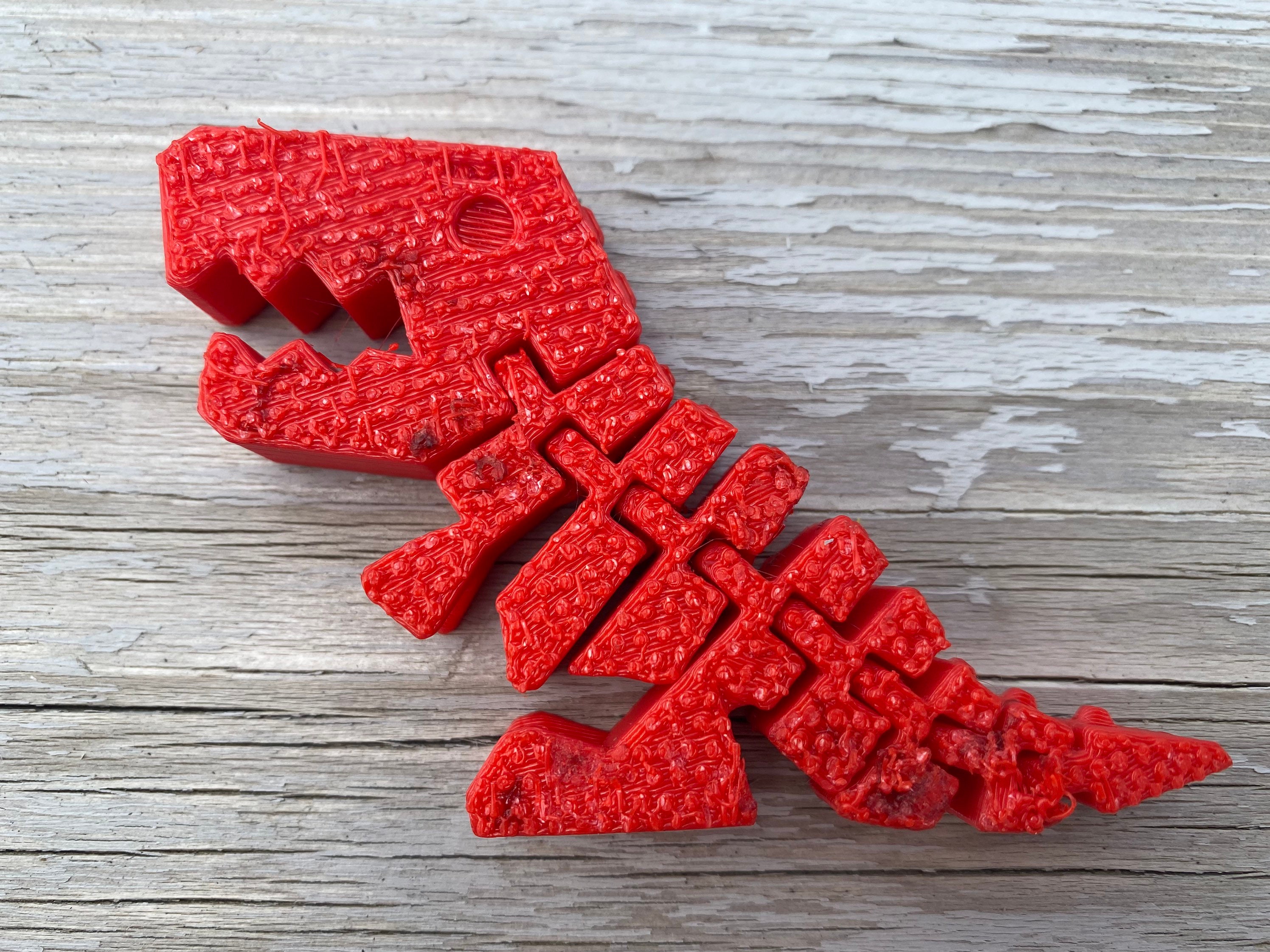 3D Printed Flexible Dinosaur T-rex Kids Toy - Etsy