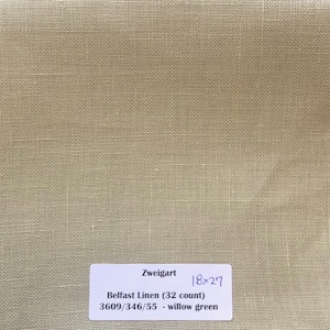 Zweigart Belfast Linen 32 Count 18 x 27 9 Colors | Etsy