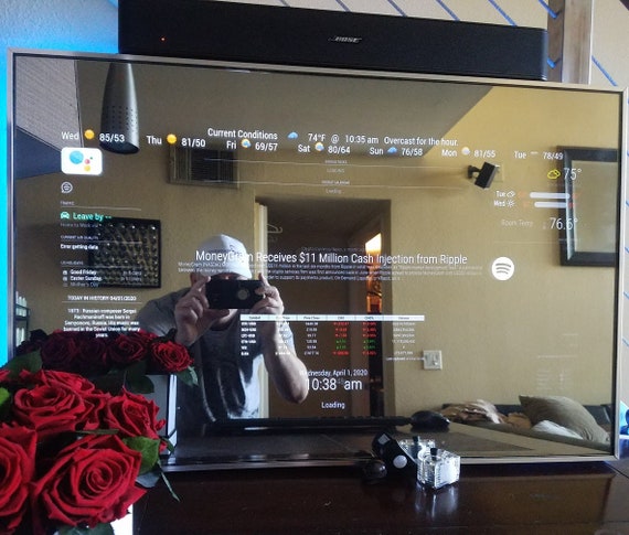 Alexa or Google Assistant Smart Mirror 32 HD Display - Etsy México