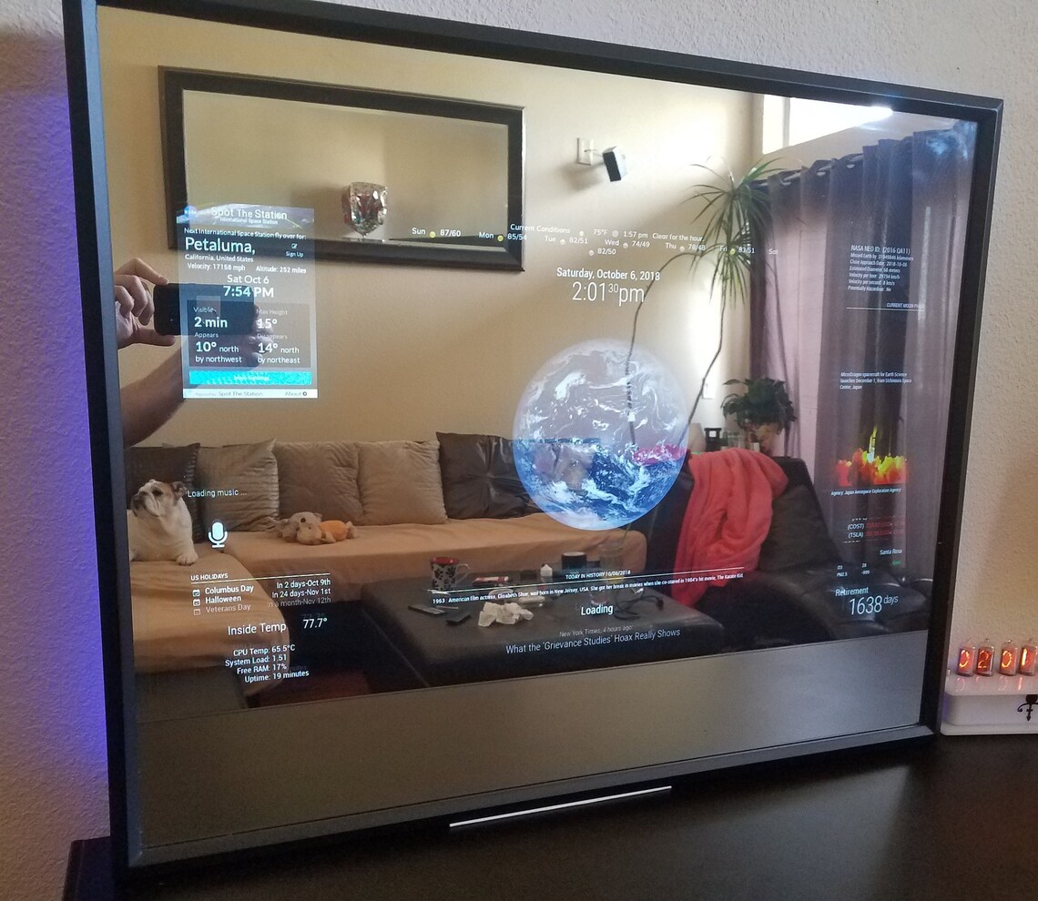 Alexa Smart Mirror 32 HD Display in a 24 X | Etsy