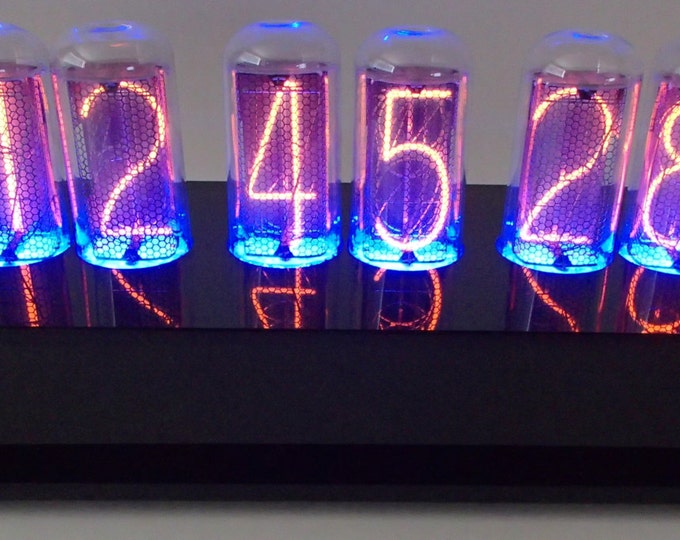 Six Digit IN-18 Large Tube Nixie Clock With Optional GPS - Etsy
